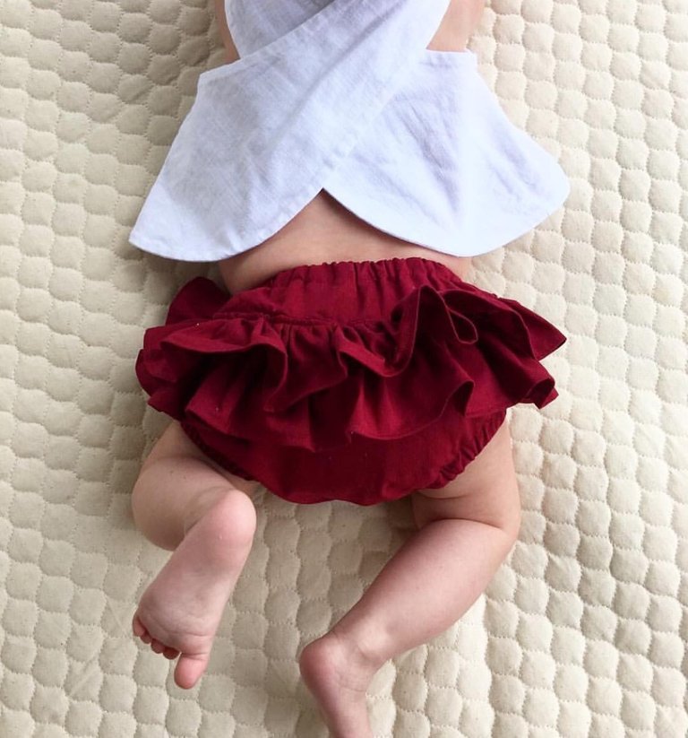 Cotton Ruffle Bloomers - 12 colours – Rubyowl Baby and Children Wear
